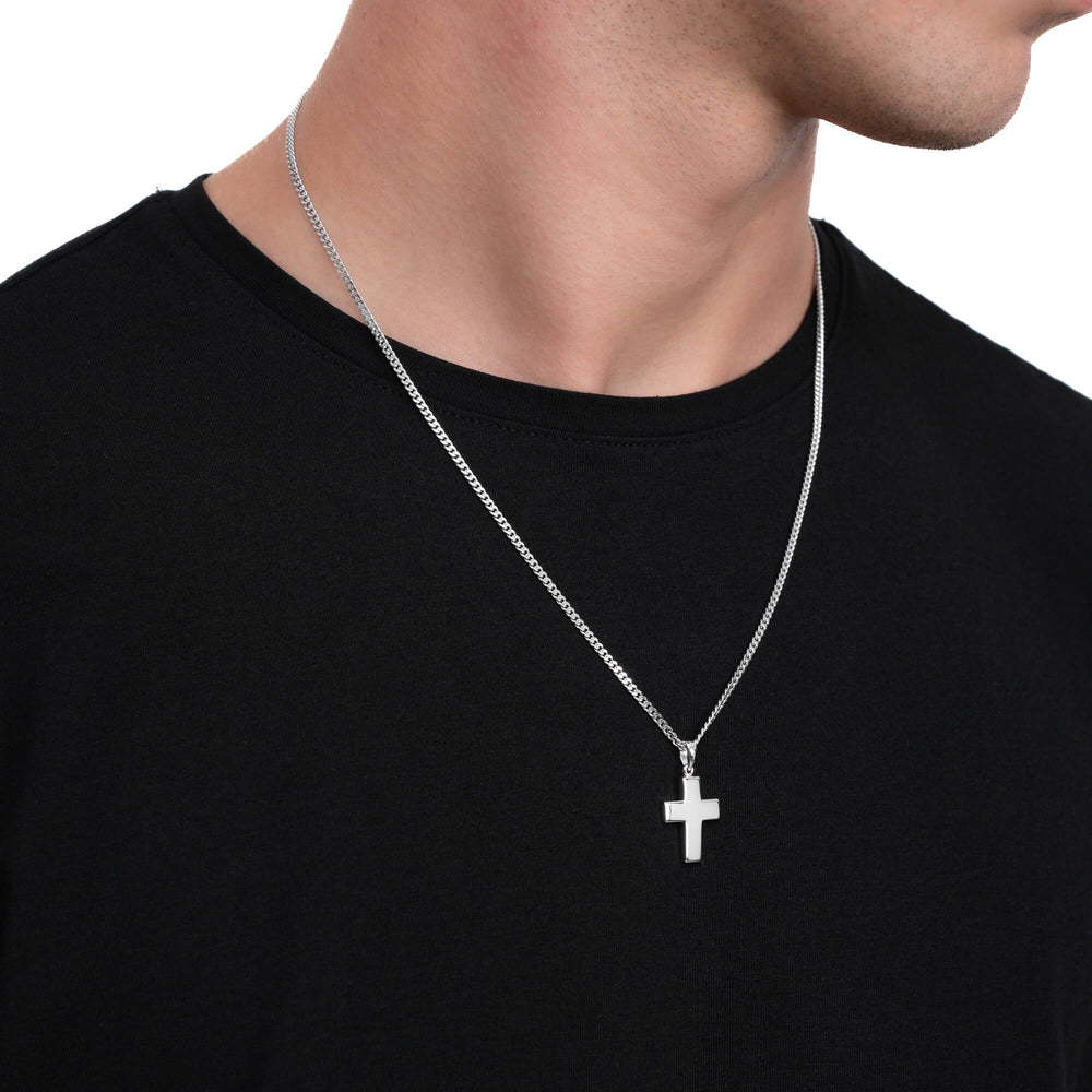 Cross necklace with pendant store