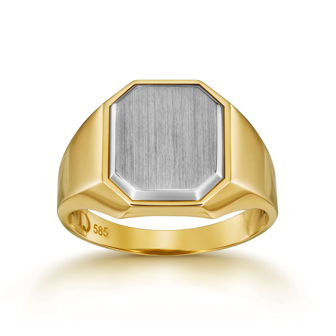 Gold rings for men Shop now at IDENTIM