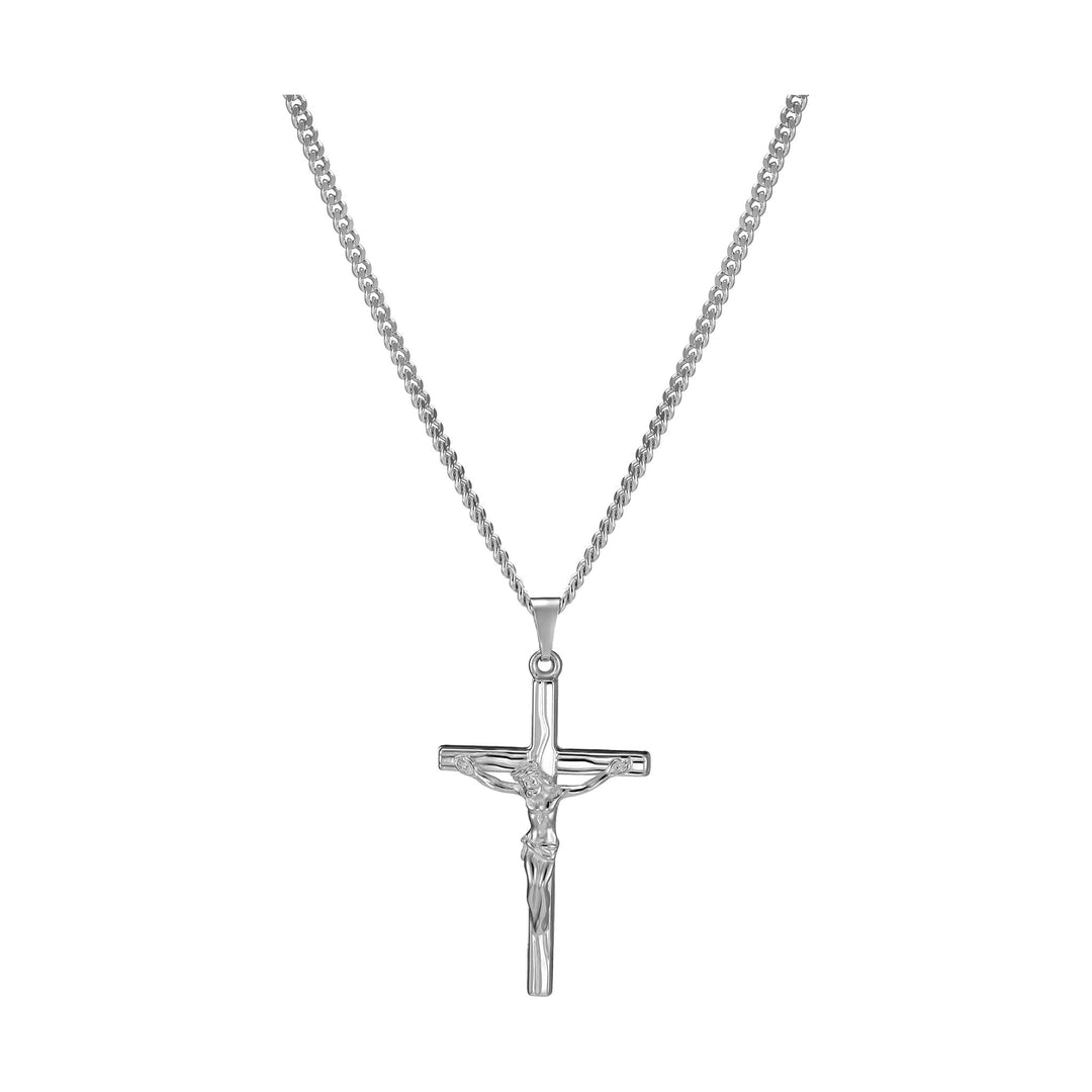 Men s silver cross necklaces Shop now at IDENTIM
